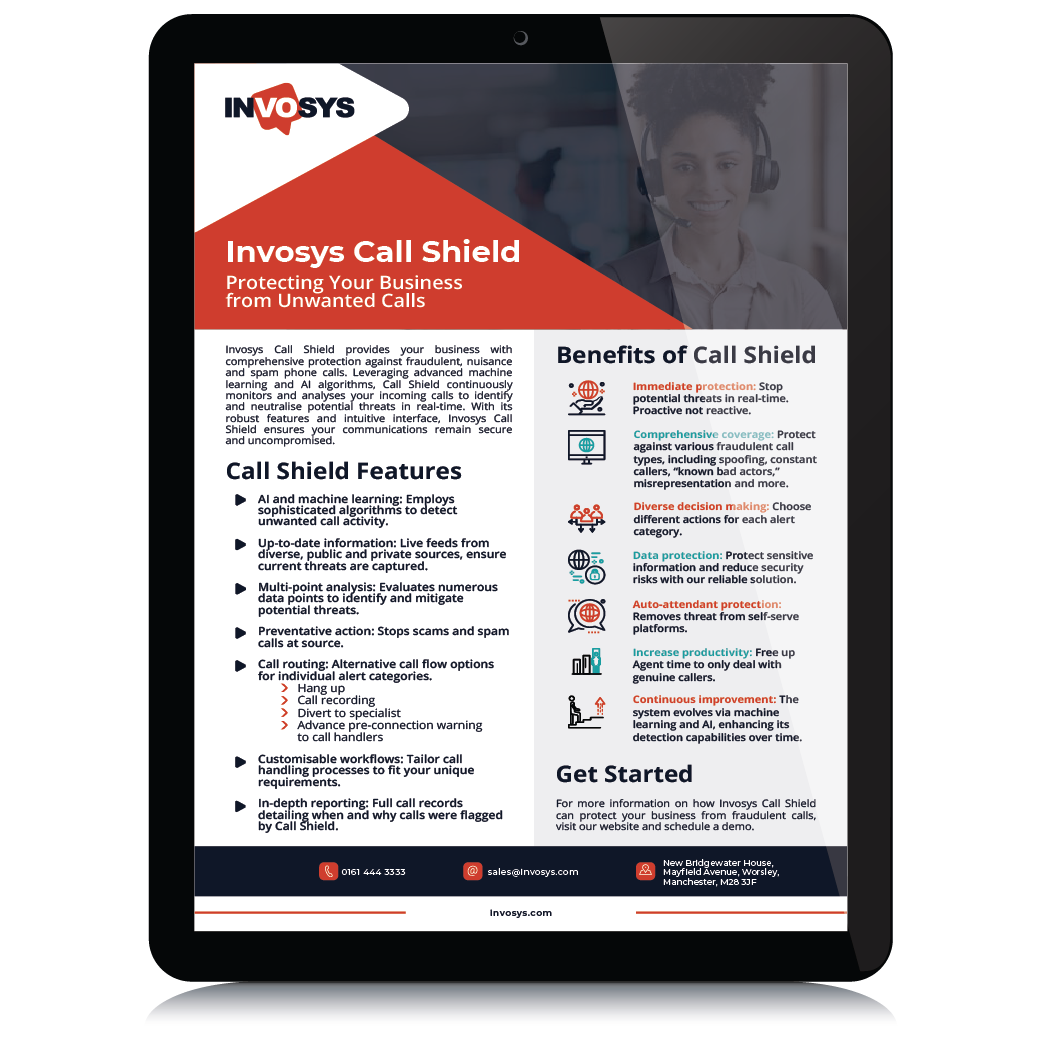 Call Shield - Invosys
